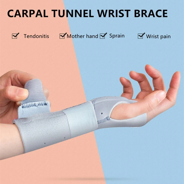 FRACTURE CARPAL TUNNEL Syndrome Wrist Support Splint Hand Adjustable ...