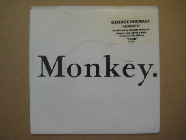 GEORGE MICHAEL MONKEY RARE AUSSIE 7" SINGLE 1987 - 651700 7 $14.99 ...