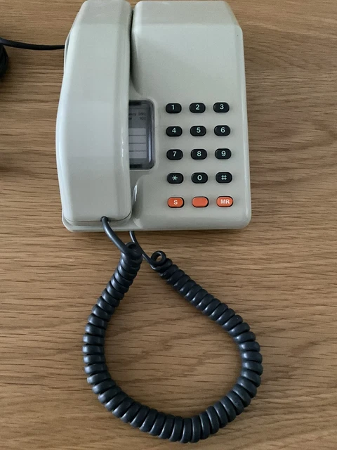 VINTAGE RETRO 80S British Telecom BT Viscount Telephone Retro Phone £10 ...