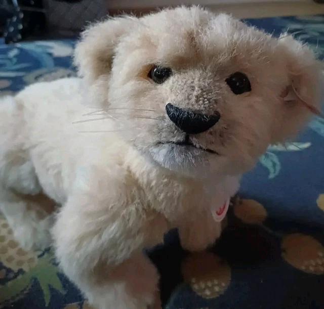 STEIFF LEO LION Masterpiece Mohair Jointed Cub Bear Teddy Limited ...
