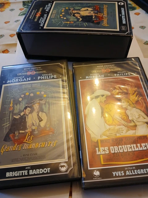 CASSETTE VIDEO VHS Rene Chateau Coffret Gerard Philipe Michel Morgan 2 Vhs EUR 7,00 - PicClick FR