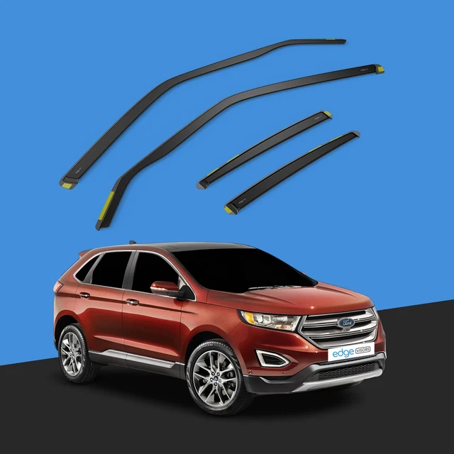 FORD EDGE MK2 2014-2023 5 Door SUV Wind Deflectors 4pc Tinted £27.99 ...
