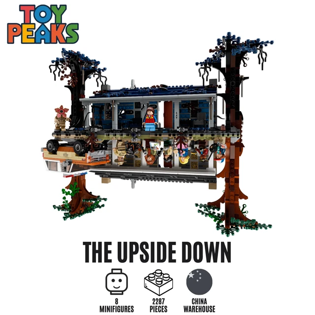 NEW STRANGER THINGS The Upside Down 75810 Complete Building 2287 Pieces ...