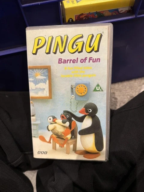 PINGU BARREL of fun vhs video bbc childrens £6.52 - PicClick UK