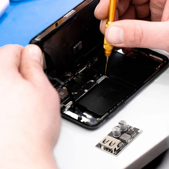 2 PCS MOBILE Power Module Circuit Board Dc Supply Adjustable Regulator ...