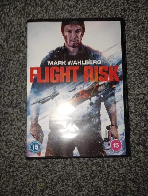FLIGHT RISK DVD (2025) Mark Wahlberg, Gibson (DIR) cert 15 ***NEW ...
