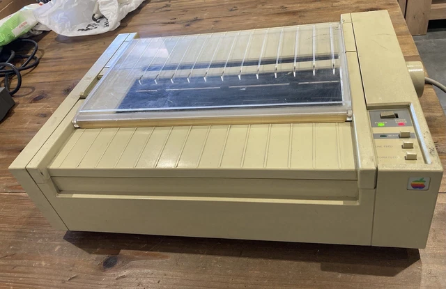 TRÈS RARE. IMPRIMANTE Vintage Apple Dot Matrix Printer A9M0303P EUR 58 ...