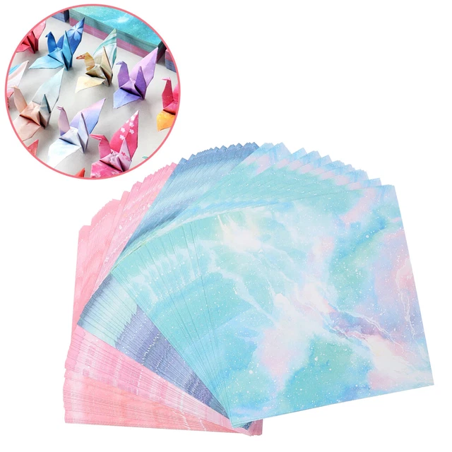 200 SHEETS SQUARE Origami Arts and Crafts for Kids Scrapbook £12.65 ...
