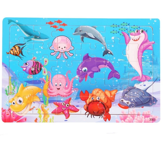 PUZZLES ANIMAUX ENSEIGNER par le jeu pour tout-petits pour enfants 1 2 ...