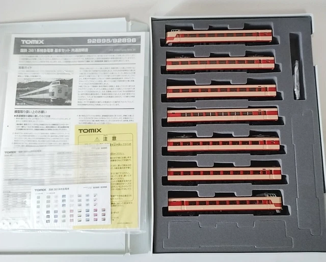 TOMIX 92896 381-100 Series Limited Express Train Basic Set Ngauge £212. ...