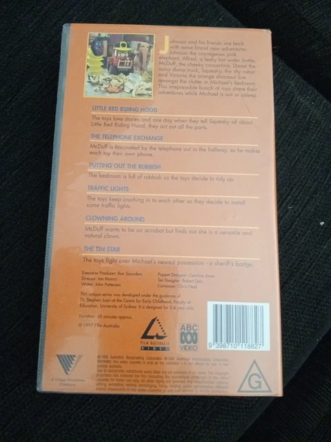 JOHNSON & FRIENDS The Tin Star VHS Tape Like New ABC Video Kids 1997 ...