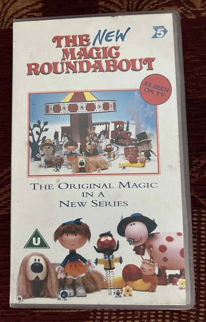 THE MAGIC ROUNDABOUT ‘The New Magic Roundabout’ (Animated) (VHS, 1997 ...