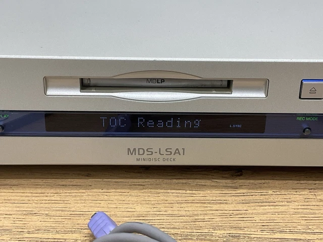 SONY LISA MDS-LSA1 - Lissa System Minidisc Player / Recorder & Remote £ ...