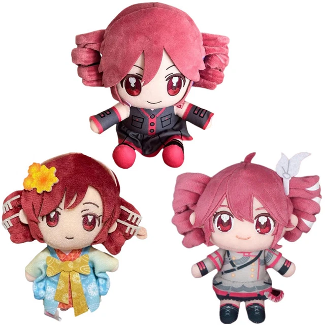 ANIME KASANE TETO Nuipurike Osuwari Plush Mascot Gray Ver. Vocaloid ...