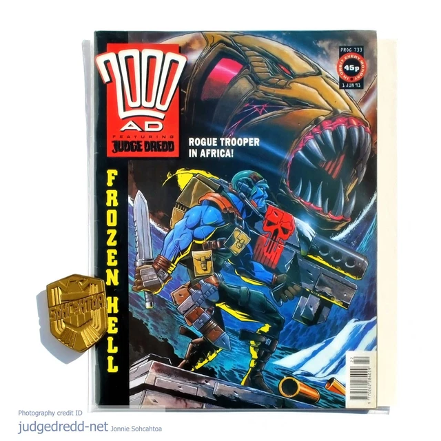 2000AD PROG 733-735 Return of the King Garth Ennis All 3 Comic Books 1 ...