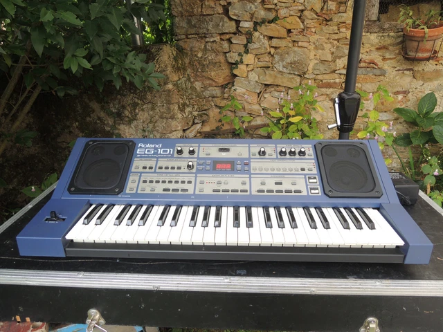 CLAVIER ROLAND EG101 GrooveBox Keyboard Rare super état TR808 909 Kit ...