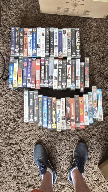 BIG BOX VHS Videos Bundle £68.30 - PicClick UK
