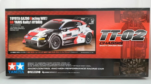 TAMIYA GAZOO RACING WRT/GR Yaris Rally1 1/10 Electric R/C 4WD Racing ...