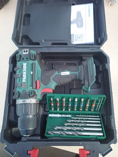 PARKSIDE PABS 20- Li X20V 20V Trapano Avvitatore Nuovo Garanzia 3 Anni ...