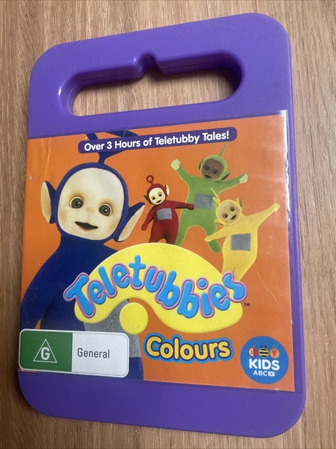 TELETUBBIES COLOURS DVD Region 4 PAL | 3+ hours of Teletubby Tales ...