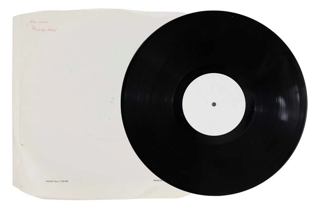 DOUBLE FANTASY JOHN Lennon The Beatles Test Pressing White Label Vinyl ...