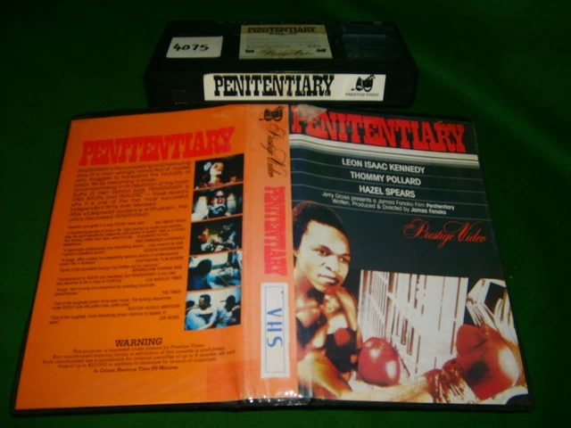 PENITENTIARY - 1979 Pre Cert Prestige Video VHS Edition ...