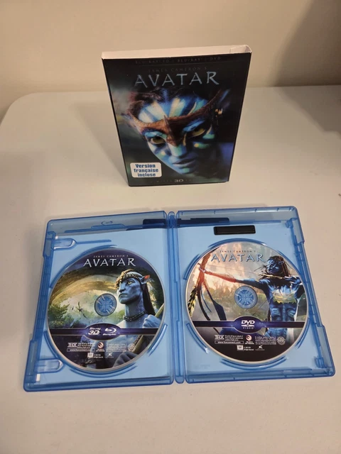 AVATAR 3D (2D/3D Blu-ray / DVD Limited Edition - Lenticular Slip Cover ...