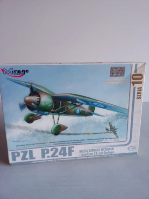 MAQUETTE AVION MILITAIRE 1/48 MIRAGE 48107 PZL P24F /p10 EUR 24,90 ...