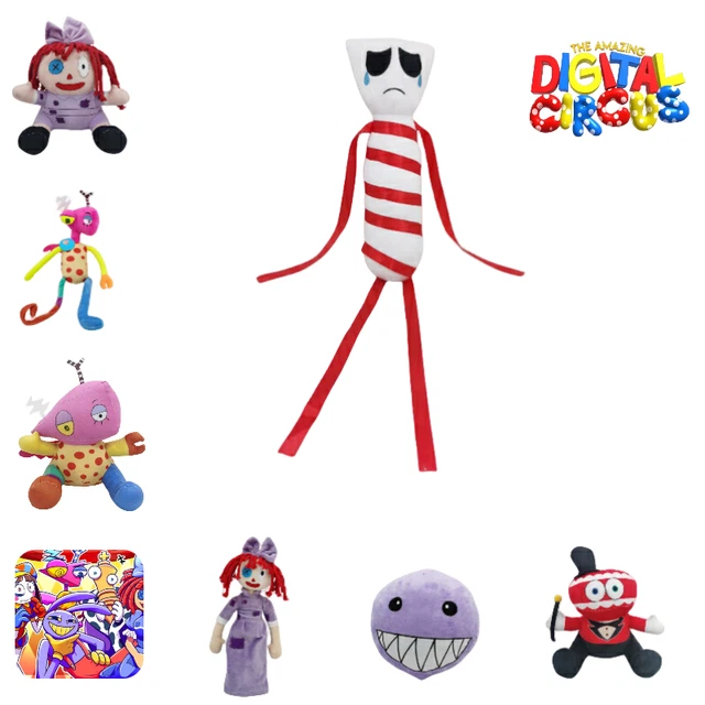 THE AMAZING DIGITAL Circus Plush Magical Number Circus Rabbit Clown Toy ...