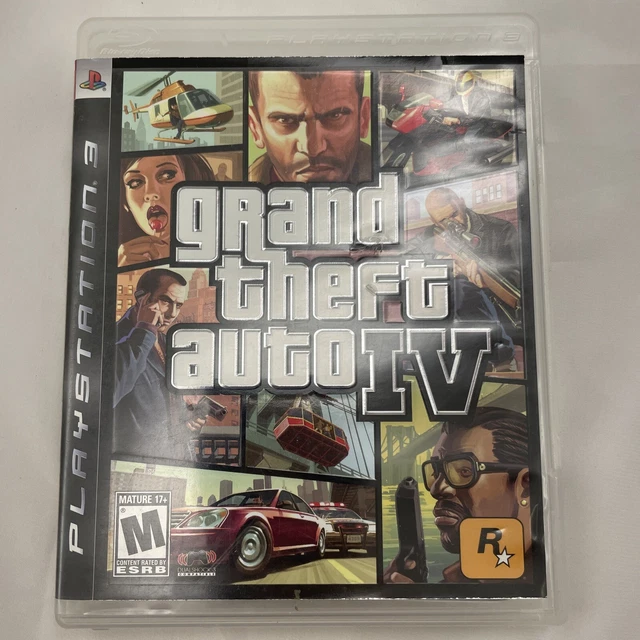 GRAND THEFT AUTO IV (PlayStation 3, 2008) Manuel et étui EUR 12,02 ...