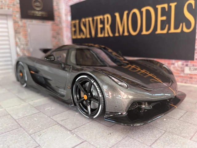 CLDC025 - KOENIGSEGG Jesko Absolut - 1/18 - Gris foncé - GT Spirit Asia ...