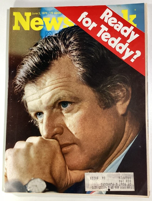 NEWSWEEK MAGAZINE 1975 Rare Ads Kennedy Asia Goodall Igloo Watergate ...