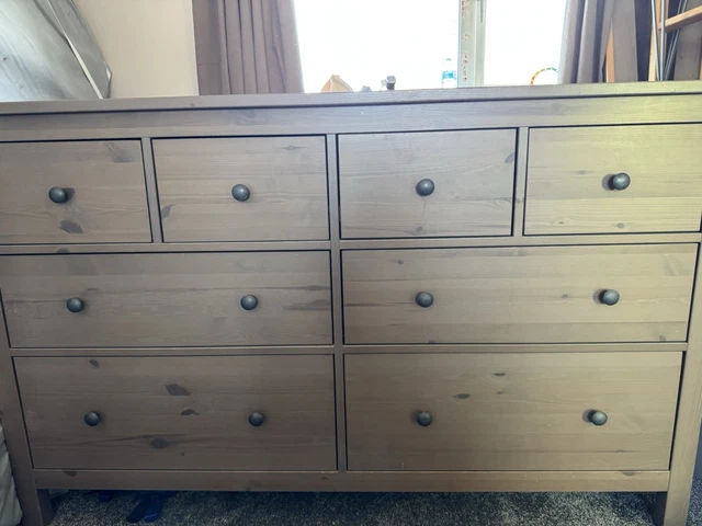 IKEA HEMNES Draws Brown-grey £83.92 - PicClick UK