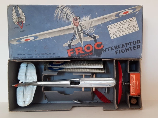 FROG INTERCEPTOR FIGHTER Triang International Model Aircraft £63.12 ...