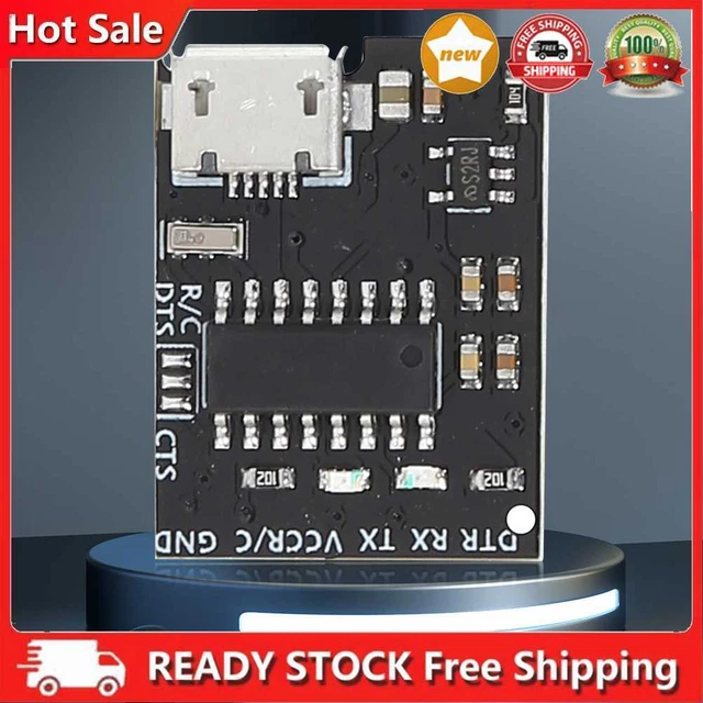 SCHEDA MODULO BREAKOUT CH340G convertitore livello porta seriale da USB ...