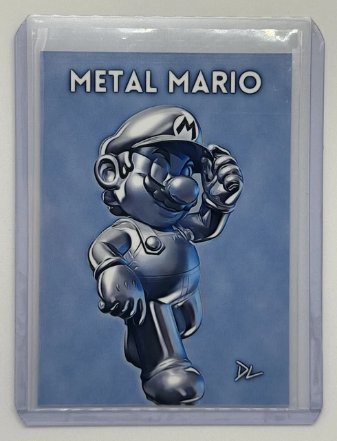 METAL MARIO LIMITED Edition Artist Signed “Super Mario Bros.” Trading ...