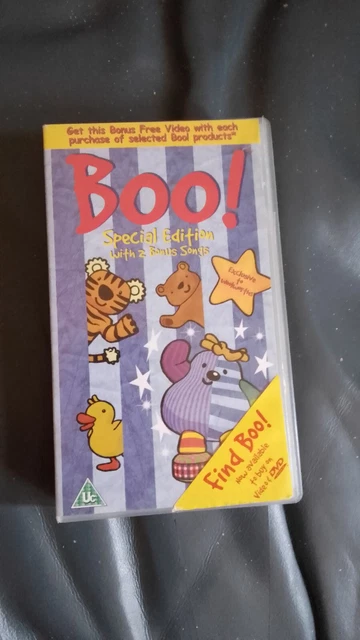 BOO! SPECIAL EDITION VHS *NEW* CBeebies £6.99 - PicClick UK