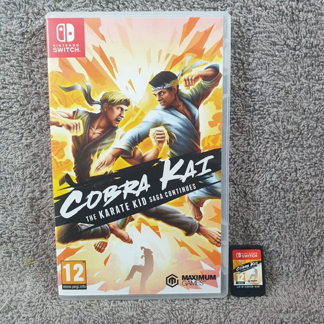 NINTENDO SWITCH COBRA KAI The Karate Kid Saga continue le jeu RÉGION ...