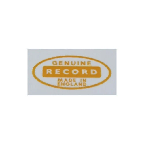 RECORD TRADEMARK DECAL for restoration vintage tools vice vise plane ...