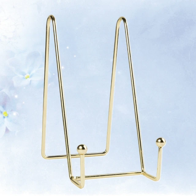 PICTURE HOLDER STAND Stands for Table Iron Bracket Plate Display $23.49 ...