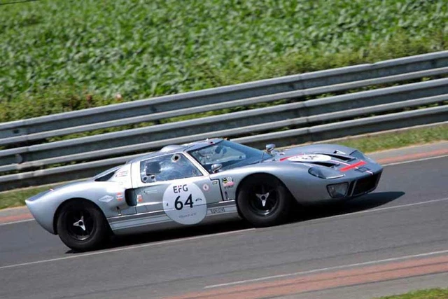 FORD GT40 MK1 no64 Le Mans Classic 2018 Motorsport Photograph Picture £ ...