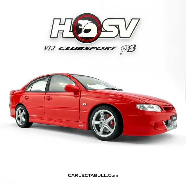 HSV COMMODORE VT2 CLUBSPORT R8 ‘STING RED’ AUTOart 1:18 EUR 202,69 ...