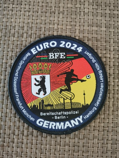 PATCH BFE STANDBY police Berlin European Championship 2024 / police ...
