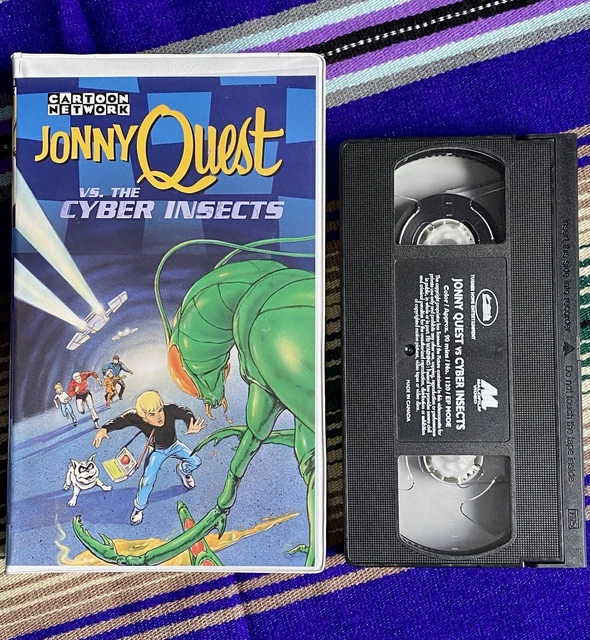 JOHNNY QUEST VS. The Cyber Insects VHS 90s Cartoon Network Space Ghost ...