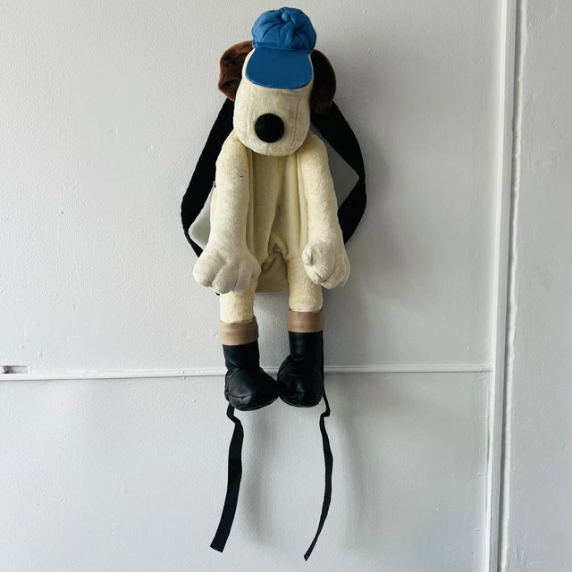 WALLACE & GROMIT Curse Of The Were Rabbit Rucksack Plush Soft Toy Bag ...