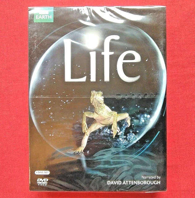 BBC EARTH - Life - 4 Dvd Boxset - ( David Attenborough ) - 2009 - New ...