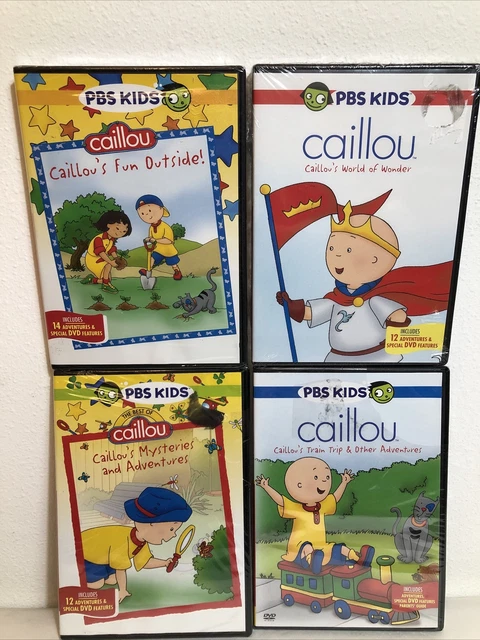 PBS KIDS CAILLOU Dvd lot EUR 26,67 - PicClick IT