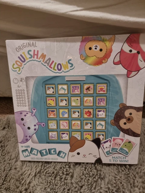 SQUISHMALLOWS TOP TRUMPS Match - The Crazy Cube Game £16.99 - PicClick UK