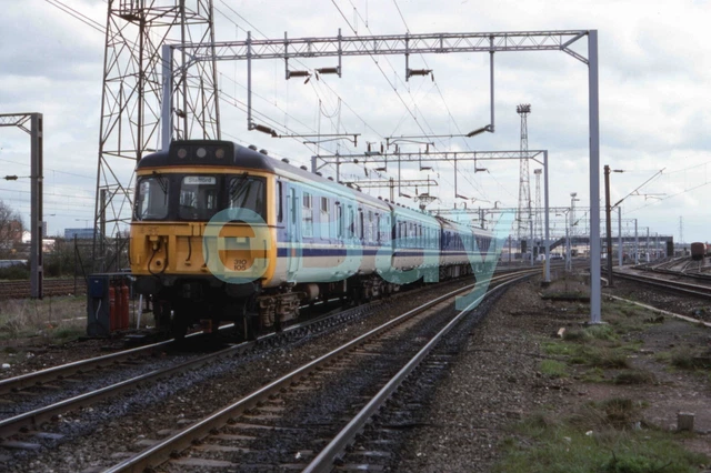 35MM RAILWAY SLIDE of Class 310 EMU 310105 @ Bescot Copyright to Buyer ...