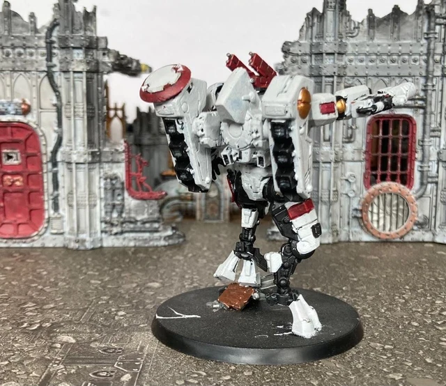 PAINTED WARHAMMER 40K tau empire commander Warhammer 40,000 games ...